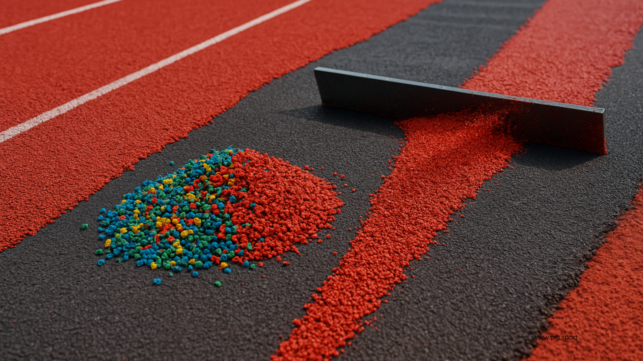 Step-by-Step EPDM Granule Installation for Running Tracks